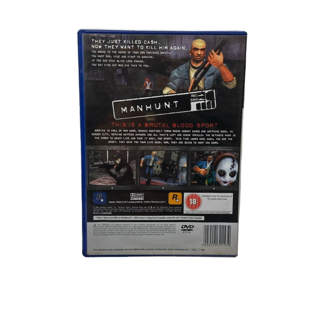 Pre-owned Manhunt - PlayStation 2 - Own4Less